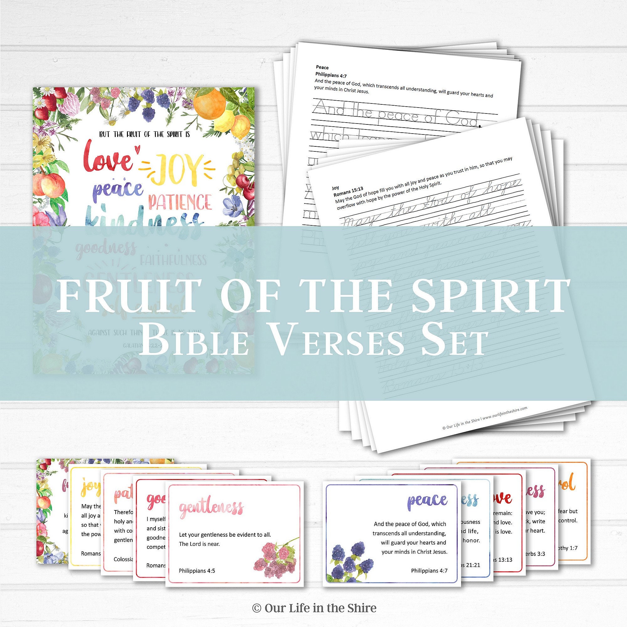 Fruit of the Spirit, Galatians 5:22-23, Bible Activity, Kids Bible ...