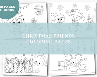 Holiday Printable Preschool Activities - Etsy