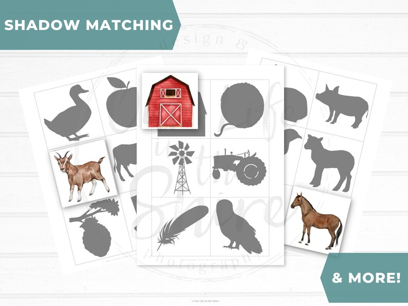 Farm Theme Early Learning Activities, Kindergarten, Homeschool ...