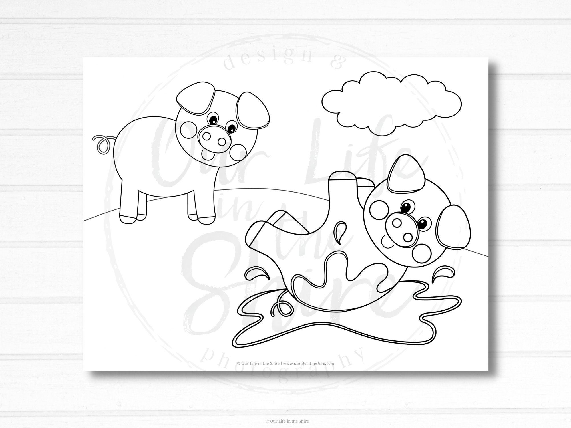 Farm Fun Coloring Pages, Activities for Kids, Toddlers, Preschool ...