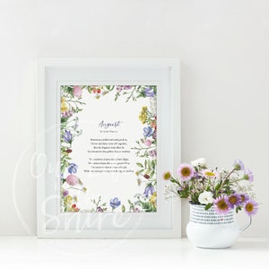 Summer Nature Poems Printable Set | Wall Art | Homeschool Printable ...