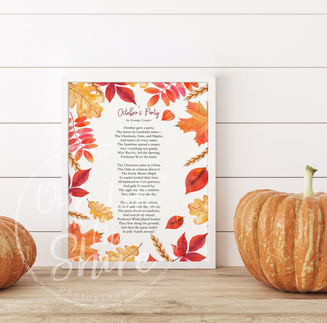 Nature Poems Printable Set Wall Art Homeschool Printable - Etsy Canada