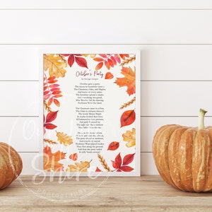 Nature Poems Printable Set | Wall Art | Homeschool Printable ...