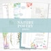 Nature Poems Printable Set | Wall Art | Homeschool Printable ...