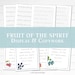 Fruit of the Spirit, Galatians 5:22-23, Bible Activity, Kids Bible ...