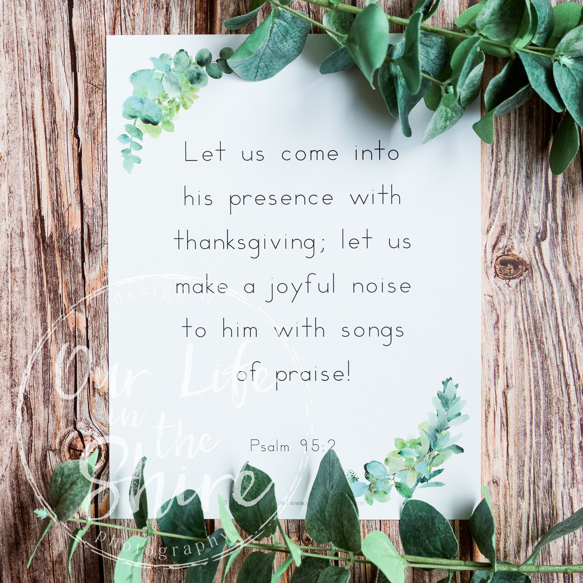 52 Nature Inspired Bible Verses Scripture Posters Cards & | Etsy