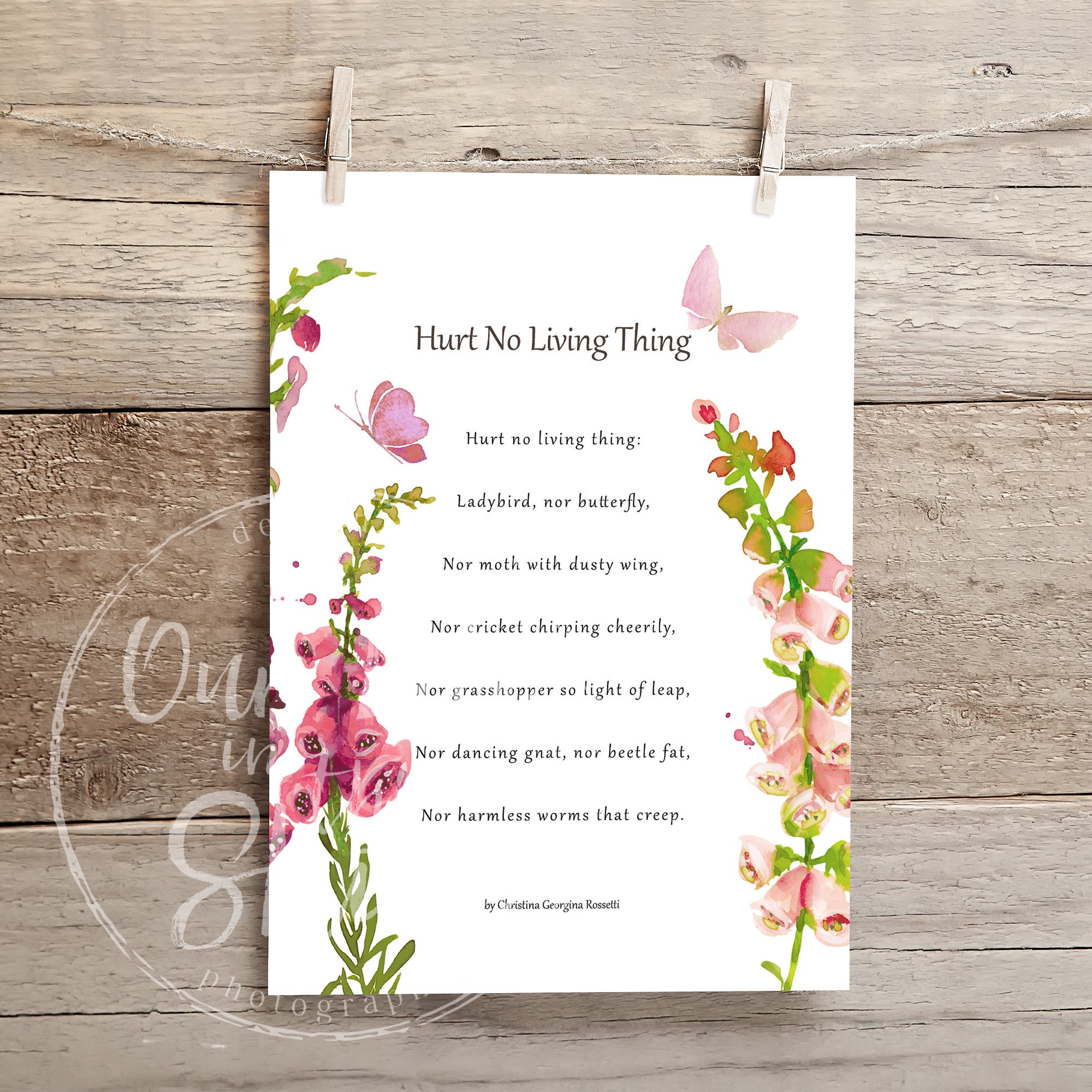 Fall Nature Poems Printable Set | Wall Art | Homeschool Printable ...