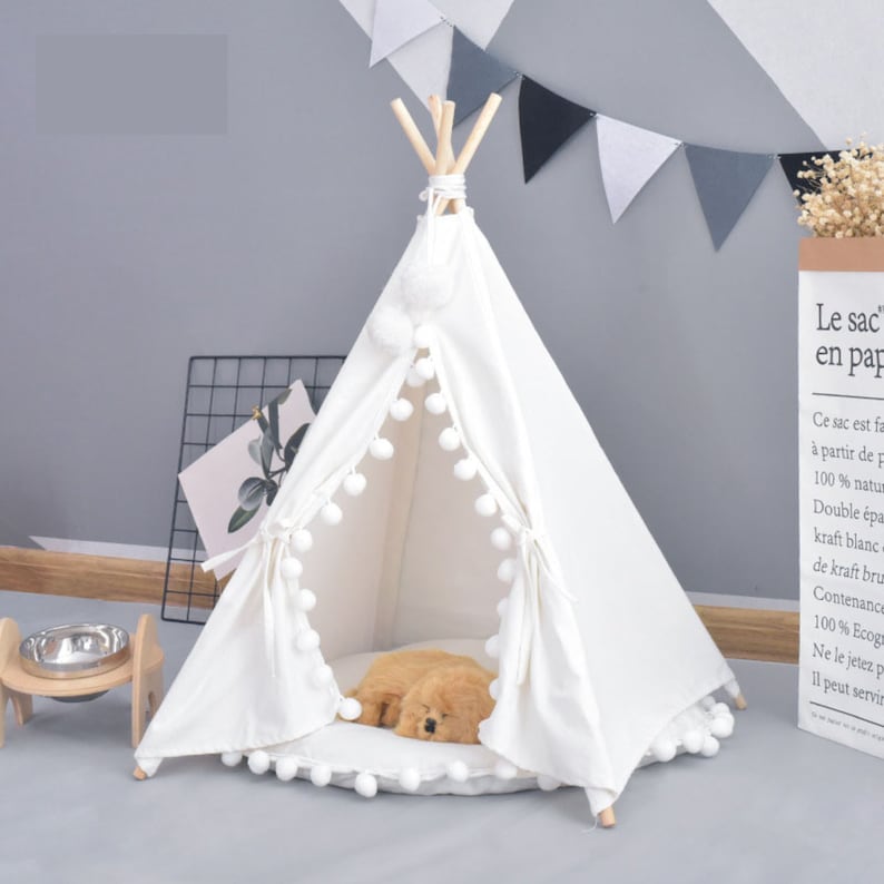 Pet Teepee Including Mat Tent Tipi Teepee Dog Tipi Cat - Etsy
