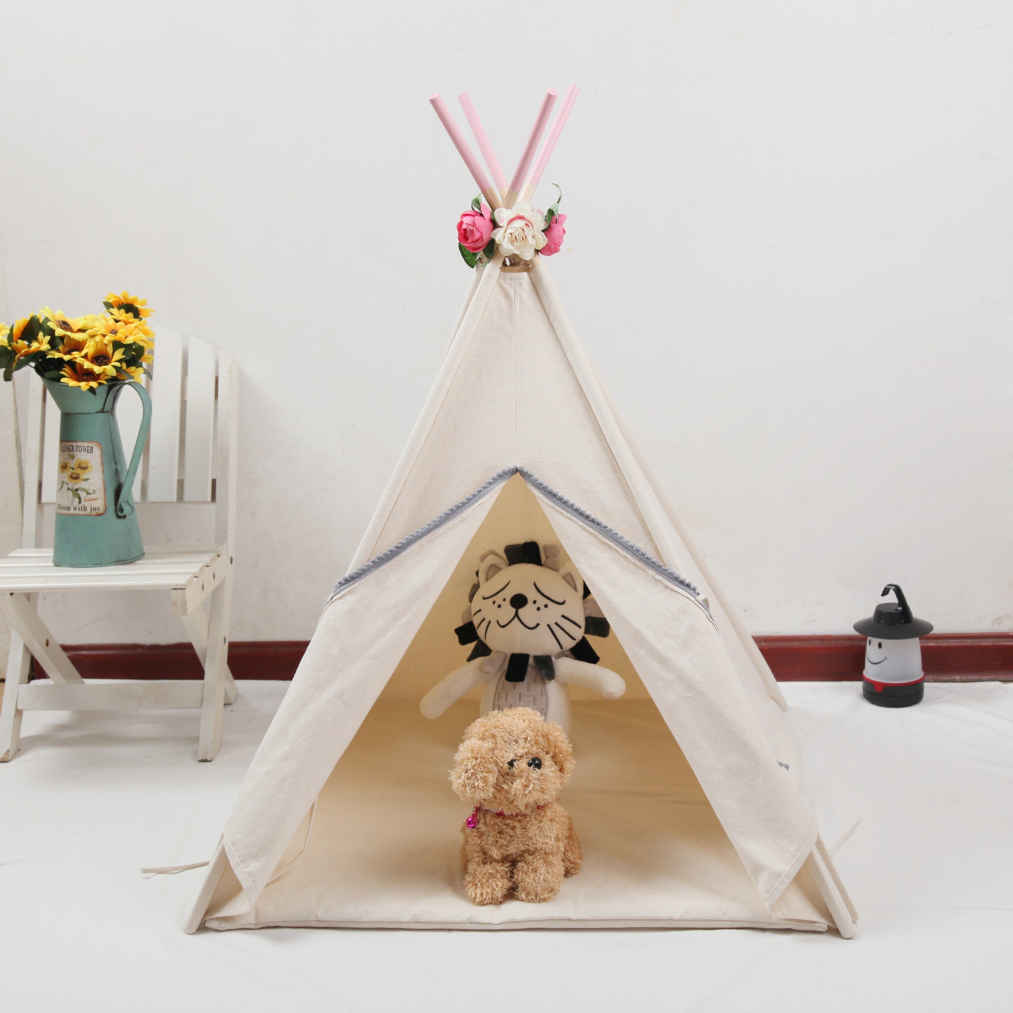 Pet Teepee Including Mat Tent Tipi Teepee Dog Tipi Cat - Etsy