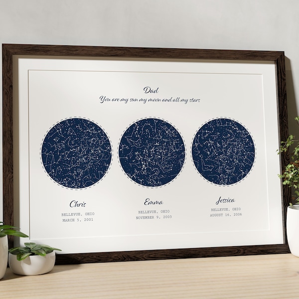 Constellation Chart - Etsy