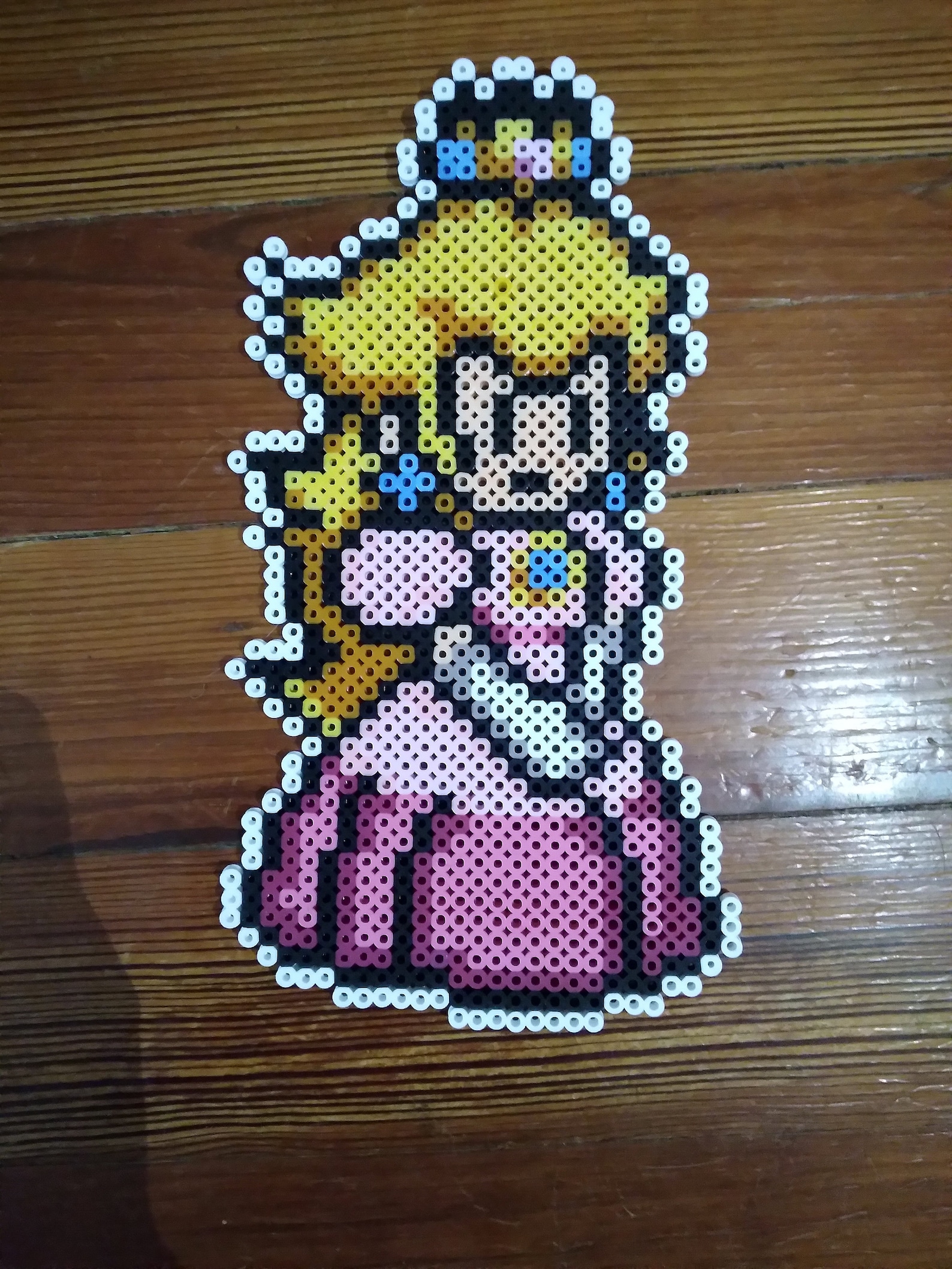Paper Mario Inspired Perler Pixel Art - Etsy