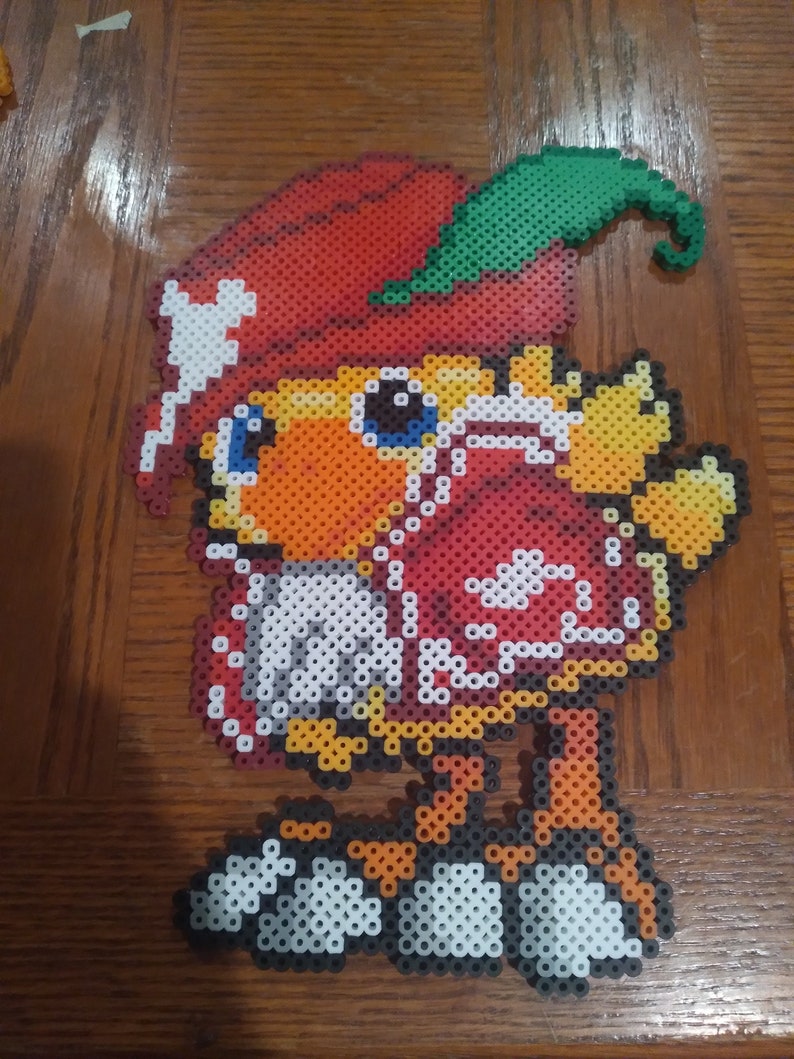 Cute Chocobo Inspired Perler Bead Art | Etsy
