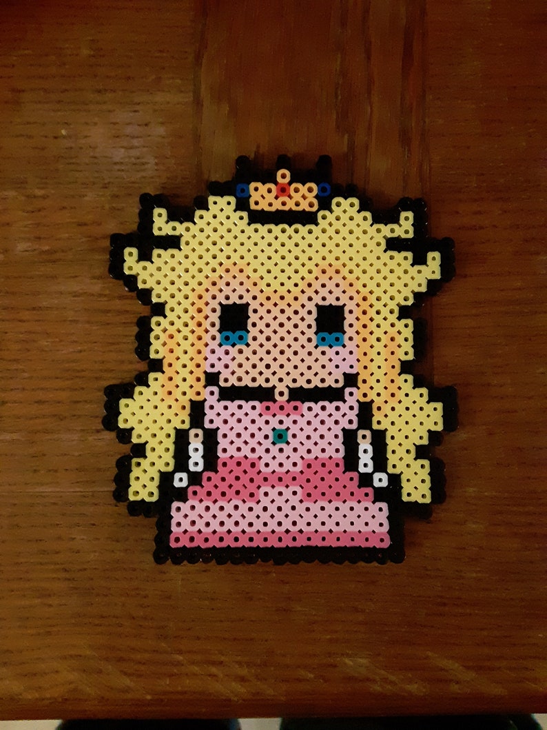 Perler Bead Princess Peach Daisy Rosalina - Etsy