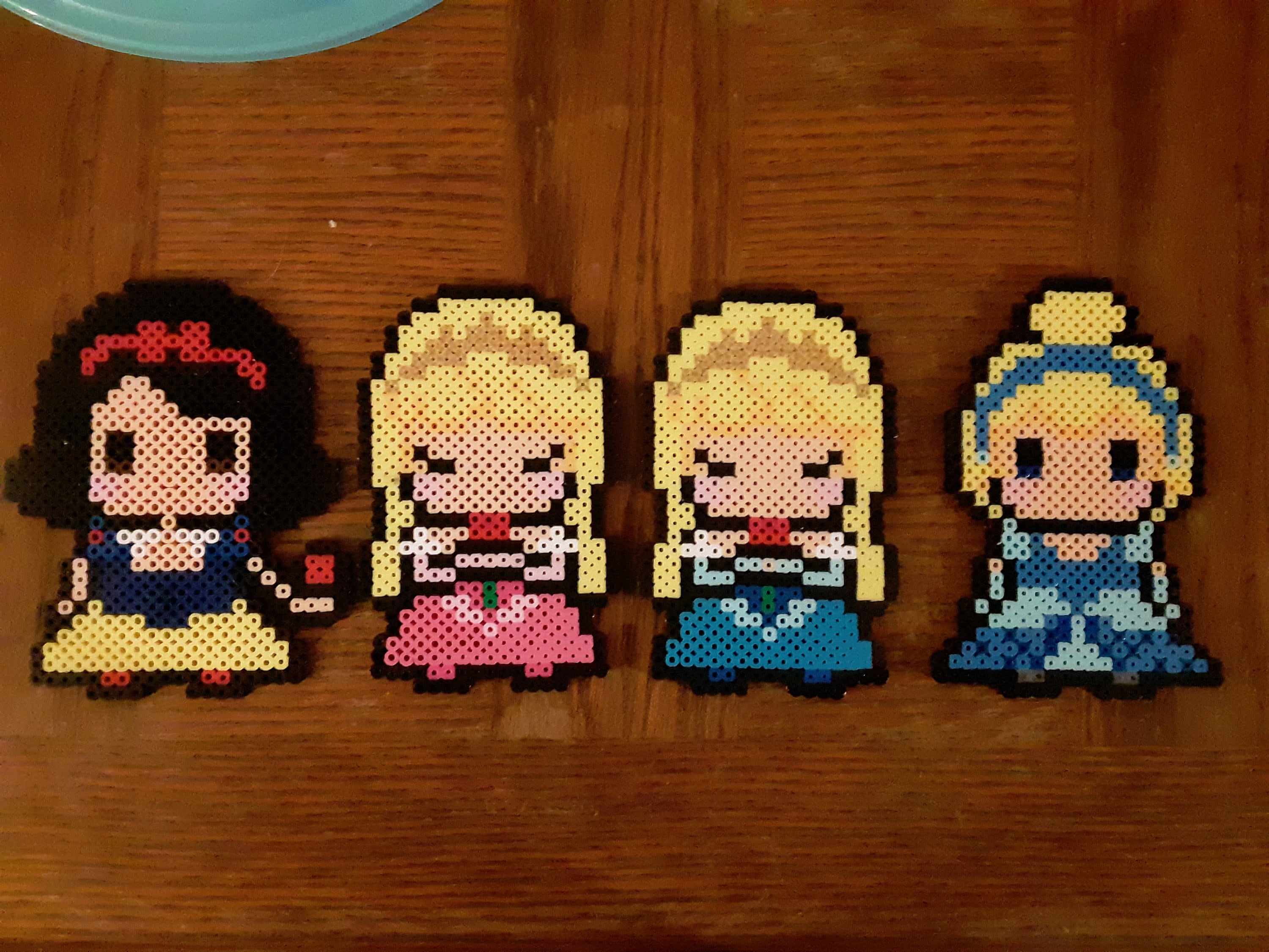 Perler Bead Chibi Princesses - Etsy