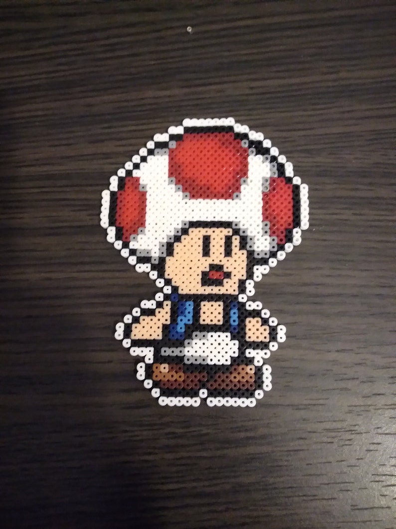 Mini Paper Mario Inspired Pixel Art - Etsy