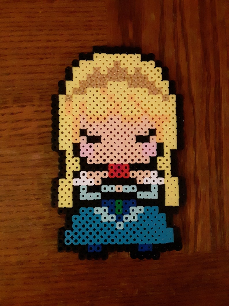 Perler Bead Chibi Princesses - Etsy