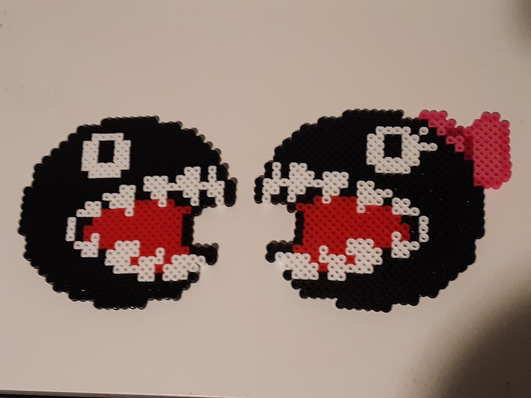 Chain Chomp Perler: Handmade Pixel Art - Etsy