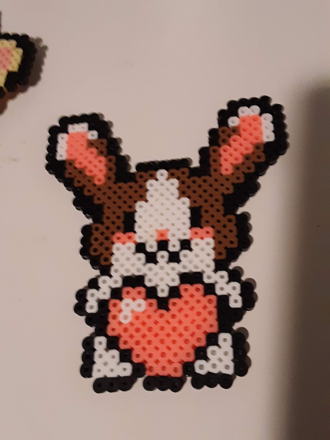Cute Bunny Rabbit Inspired Perler Bead Art - Etsy