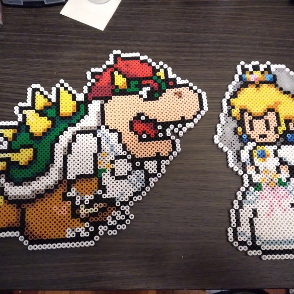 Perler Mario - Etsy