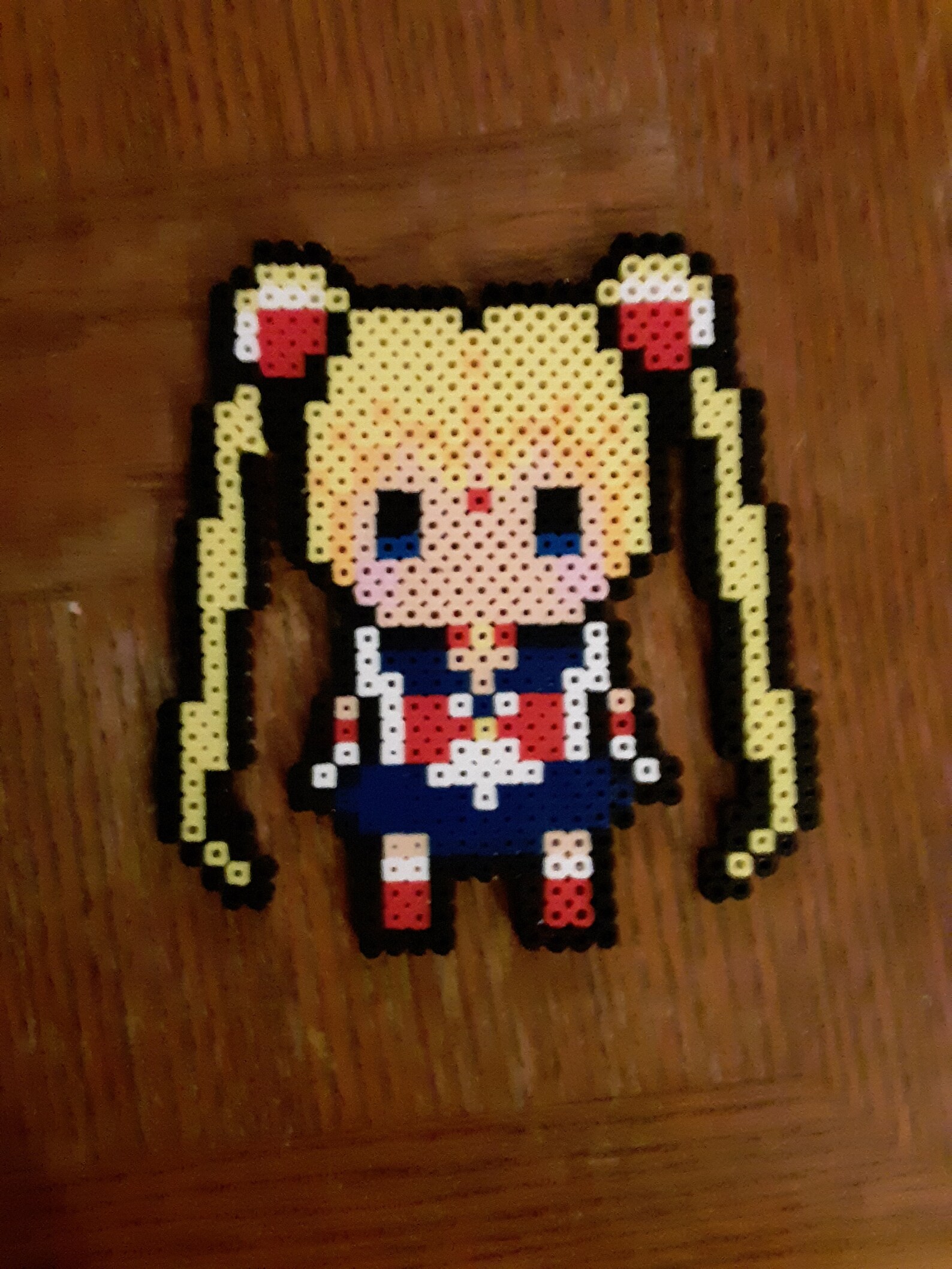 Sailor Moon Inspired Perler Bead Chibis - Etsy