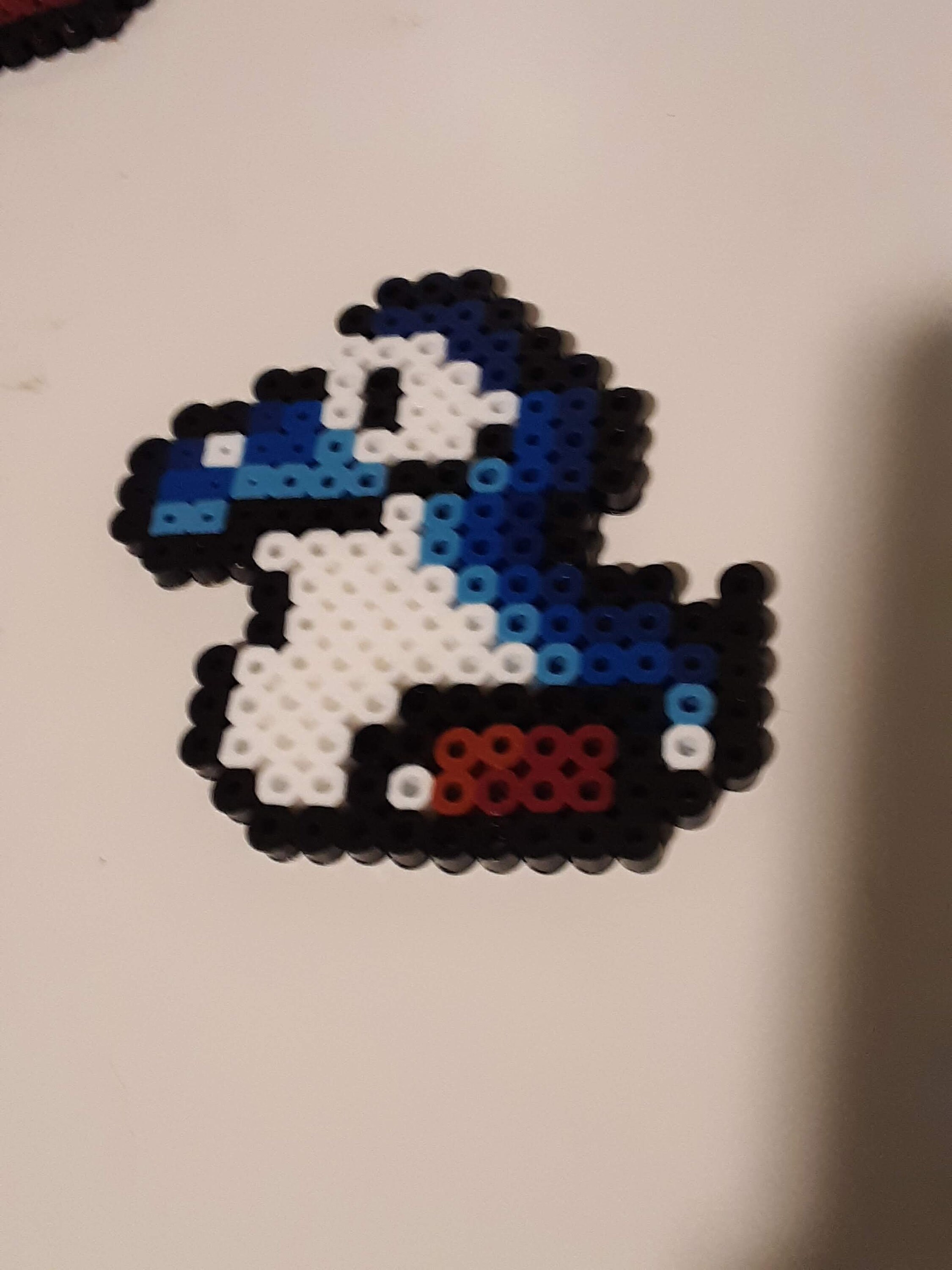 Baby Yoshi Inspired Perler Bead Art - Etsy