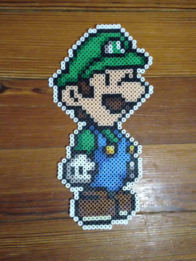 Paper Mario Inspired Perler Pixel Art - Etsy