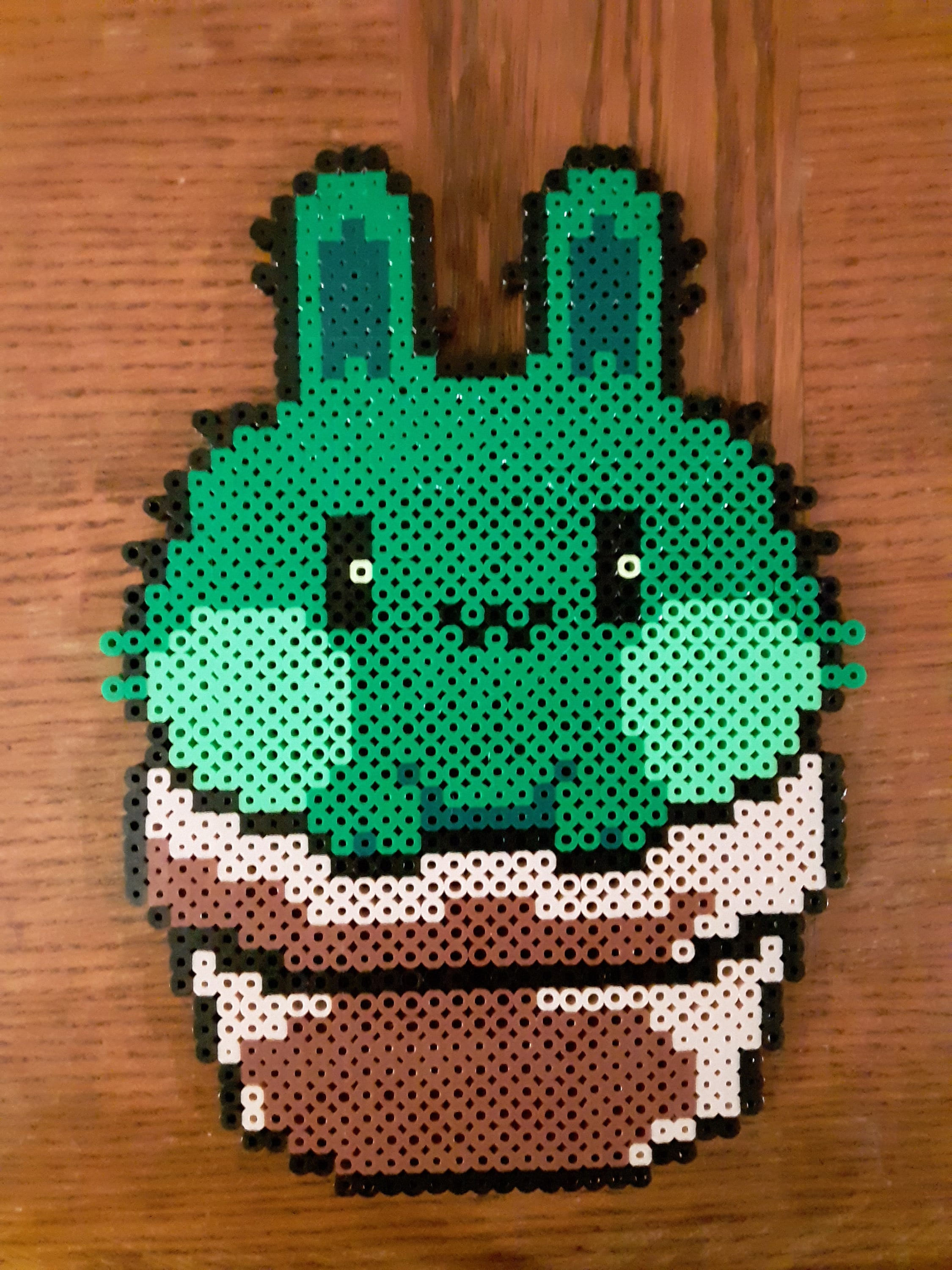Cactus Rabbit Perler Bead - Etsy