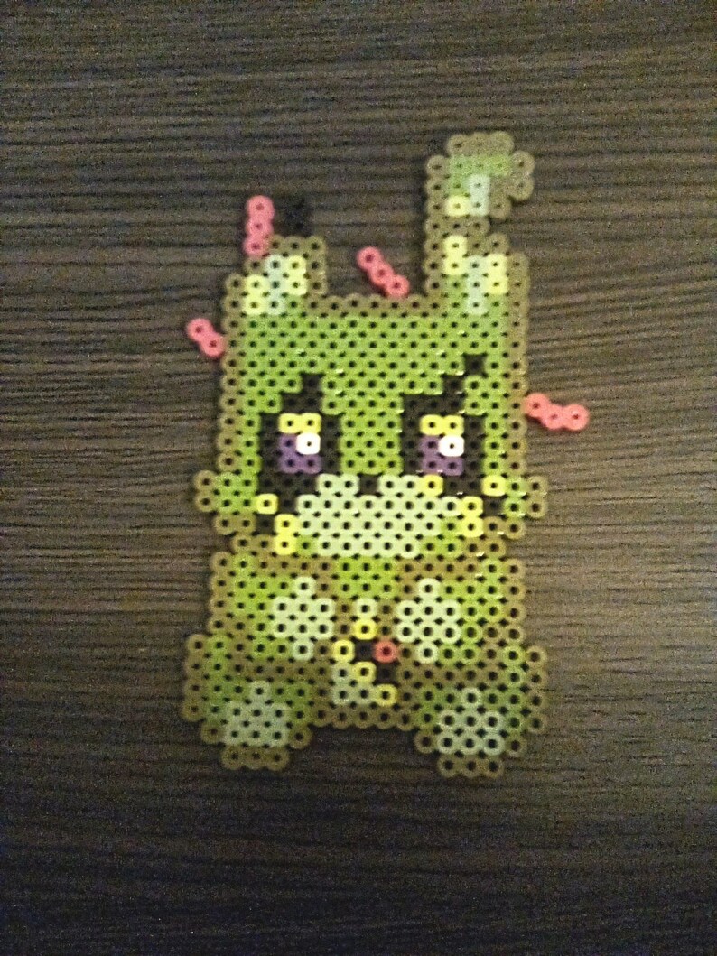 Five Nights at Freddy's Plush Inspired Perler Art - Etsy