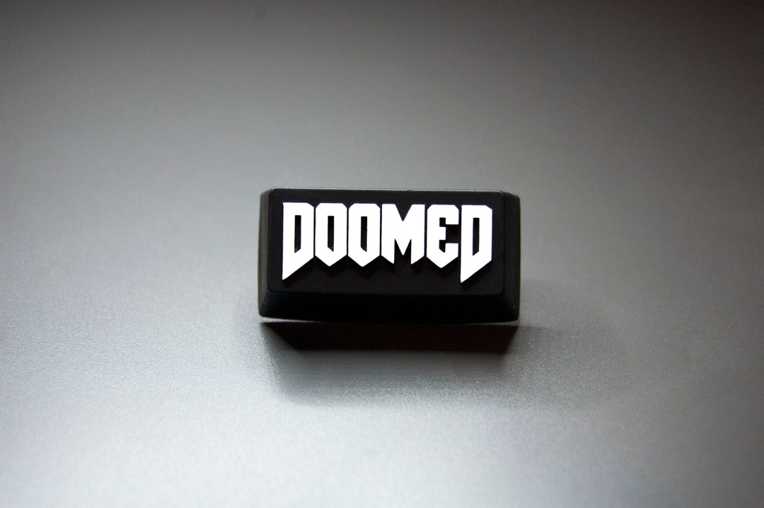 DOOMED Artisan Keycap: Resin Cherry MX Keyboard Key - Etsy