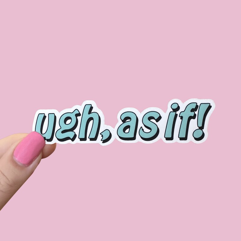 Clueless Stickers - Etsy