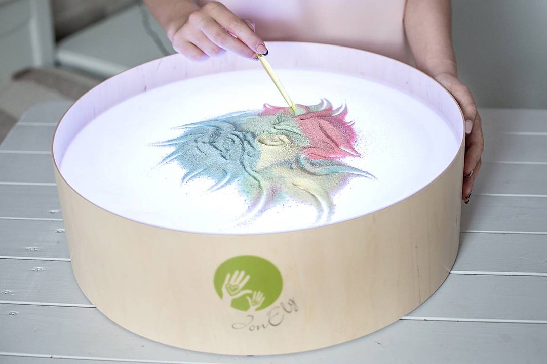 Light Table Educational Toy for Sensory Play, Therapy, Light Play, Sand ...