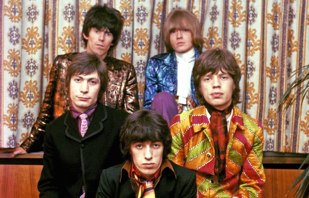 Rolling Stones With Brian Jones 24x36 Poster - Etsy