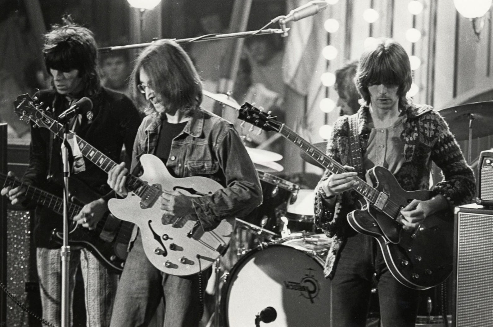 John Lennon/keith Richards/eric Clapton 24x36 Inch Rolled Wall Poster ...