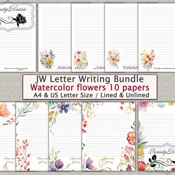Letter Writing Set - Etsy