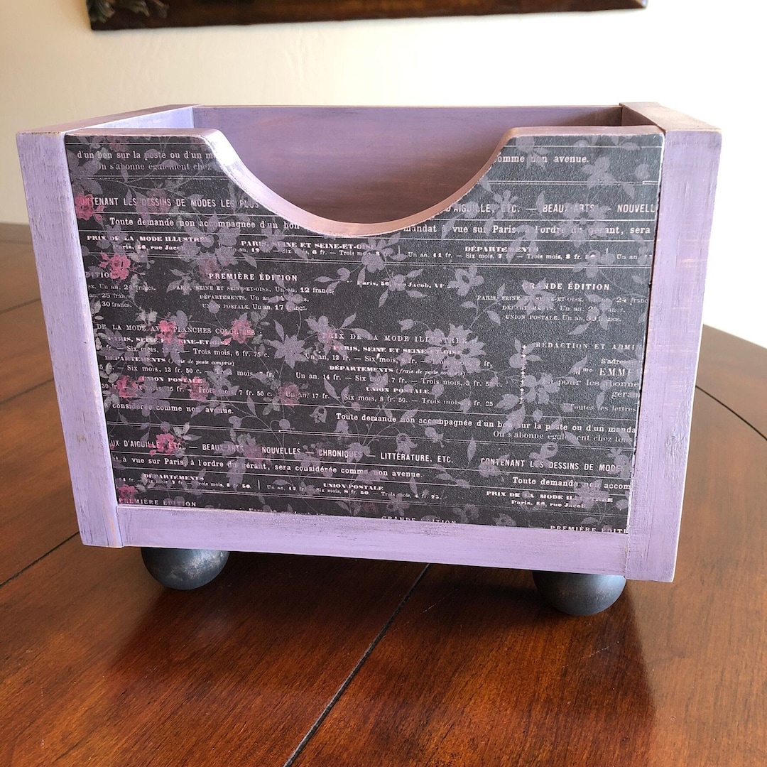 Reclaimed Wood Decorative Box, Small Cubby Box, Trinket Box, Shabby ...