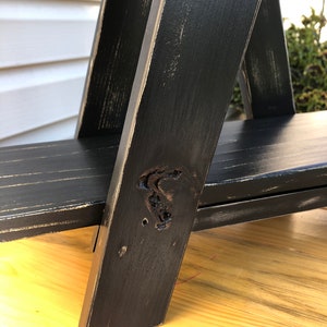 Wooden Ladder Plant Stand, Tabletop Plant Stand, Tiered Tray Stand ...