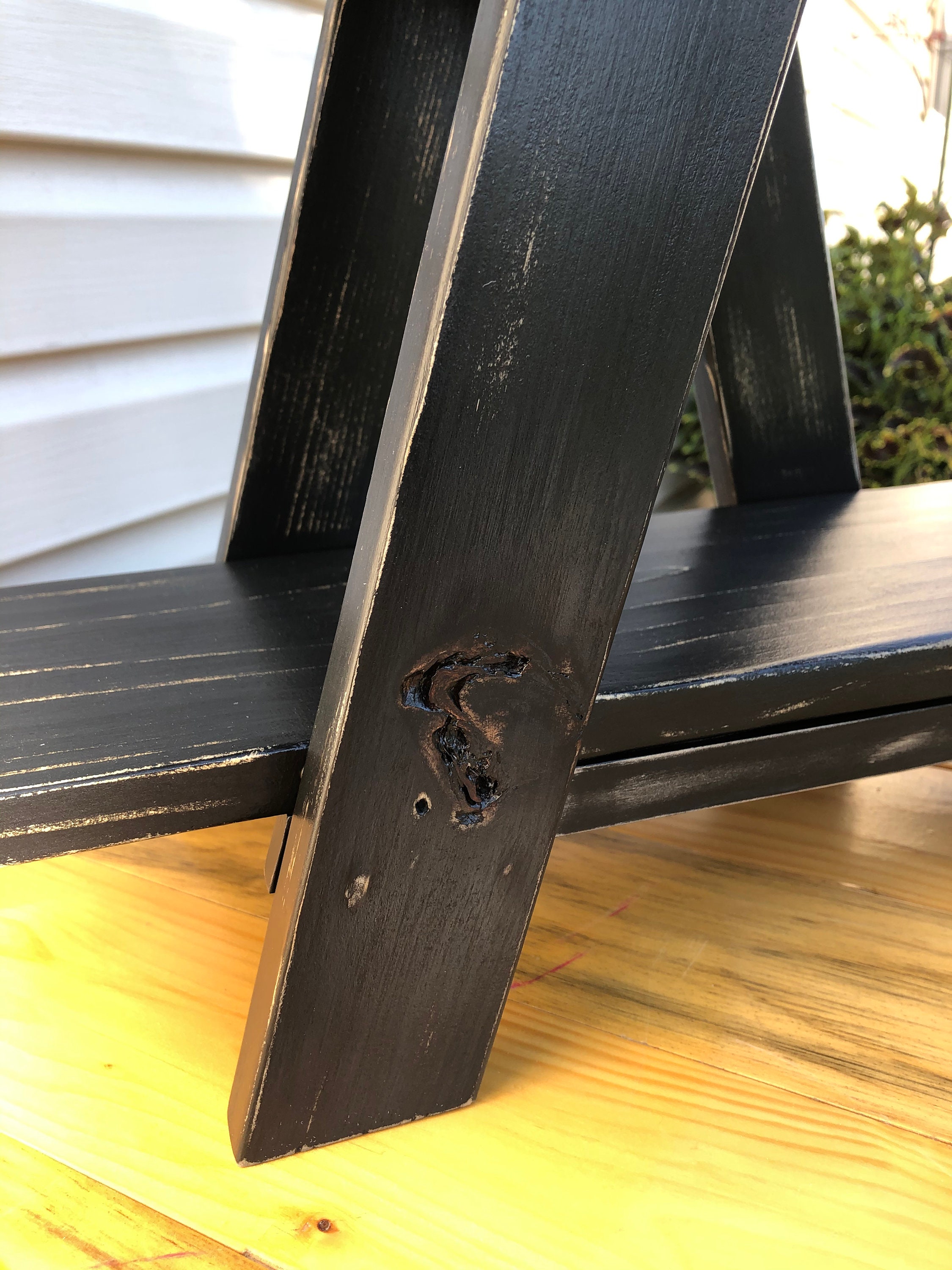 Wooden Ladder Plant Stand, Tabletop Plant Stand, Tiered Tray Stand ...