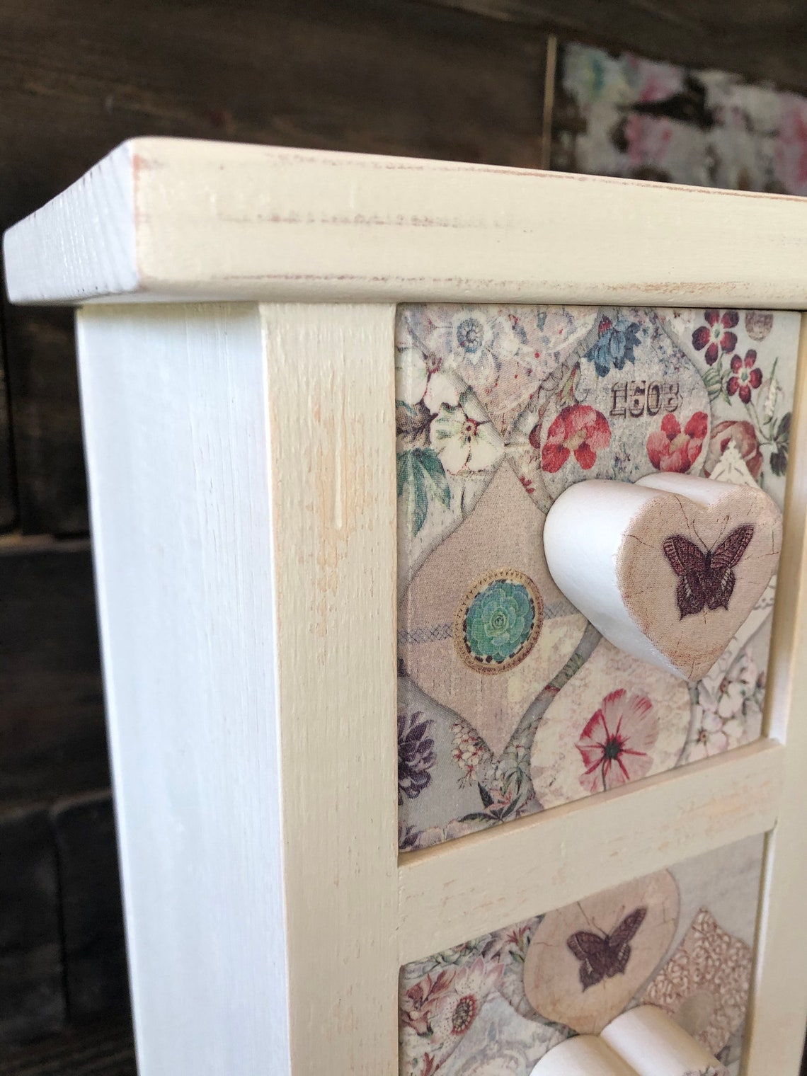 Mini Chest of Drawers, Wooden Chest of Drawers, Tabletop Cabinet ...