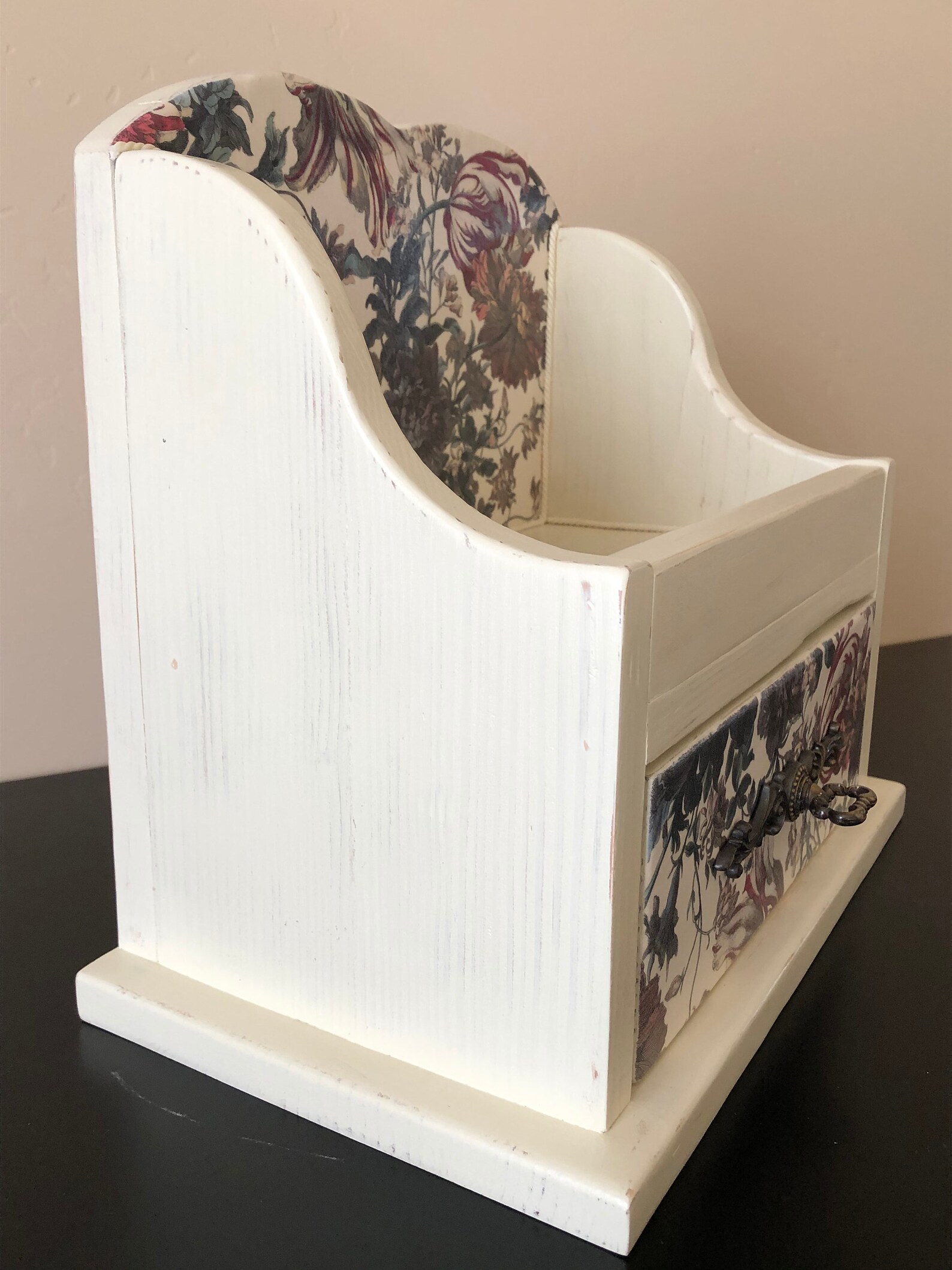 Wood Tabletop Cabinet Shelf W/drawer Display Shelf Cabinet - Etsy