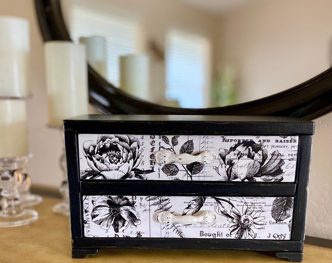 Wooden Chest of Drawers, Mini Chest of Drawers, Tabletop Chest W ...