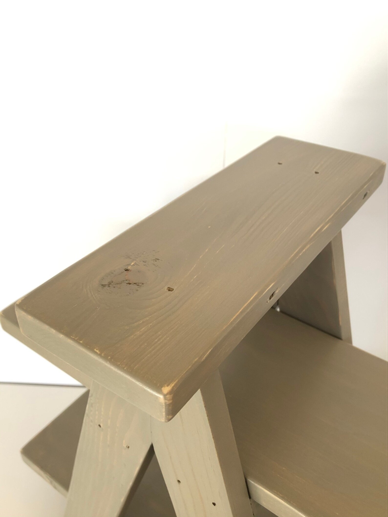 Wooden Ladder Plant Stand, Tabletop Plant Stand, Tiered Tray Stand ...