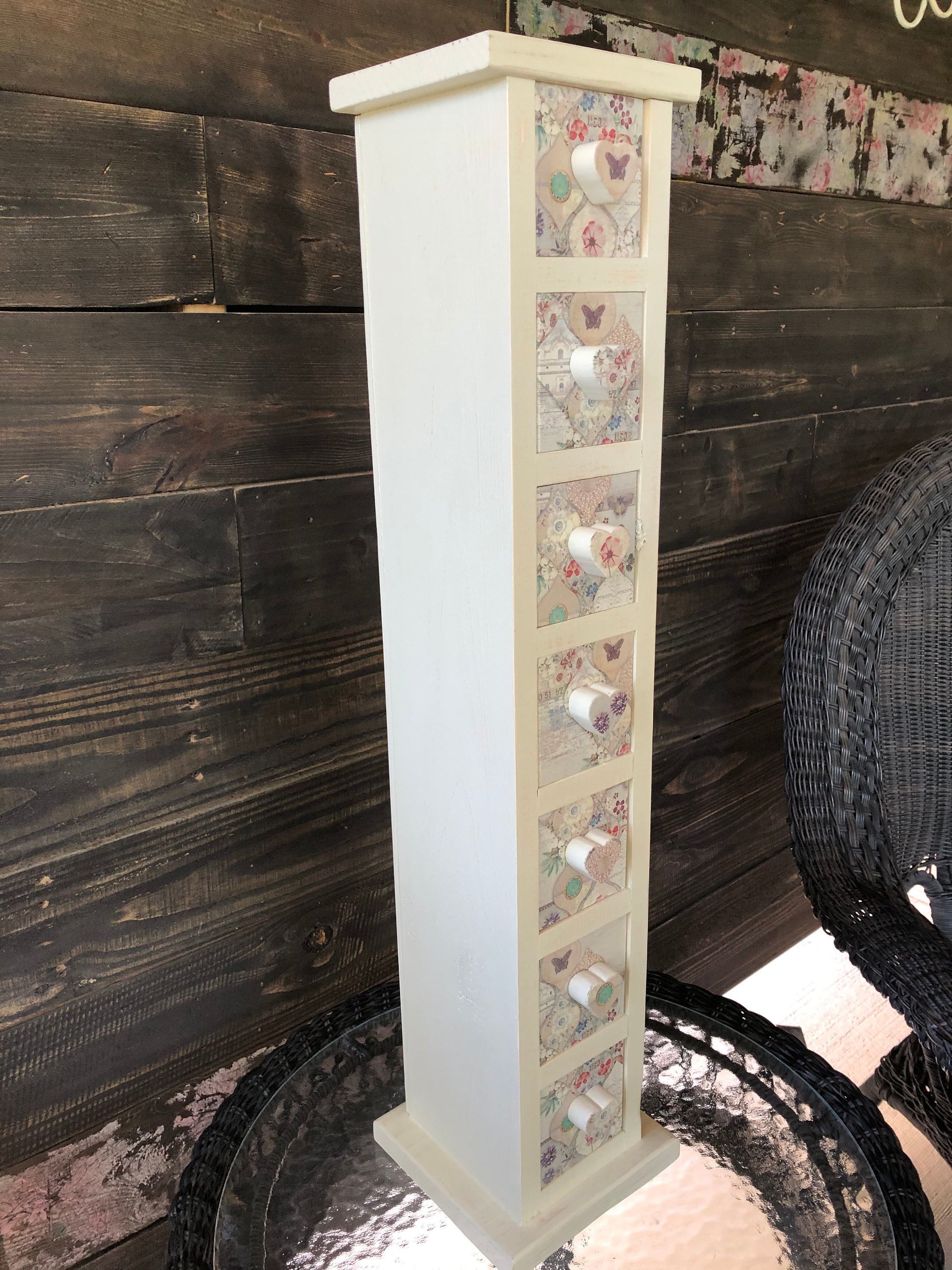 Mini Chest of Drawers, Wooden Chest of Drawers, Tabletop Cabinet ...