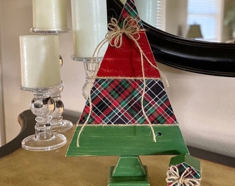 Rustic Wood Christmas Tree, Farmhouse Christmas Tree, Wood Christmas ...