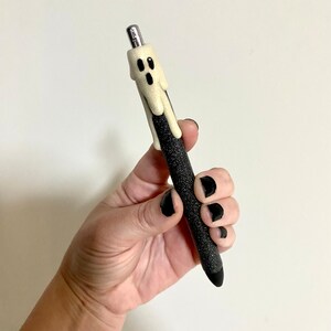 Ghost Glitter Pen, Ghost Glitter Glow in the Dark Pen, Halloween Pen ...