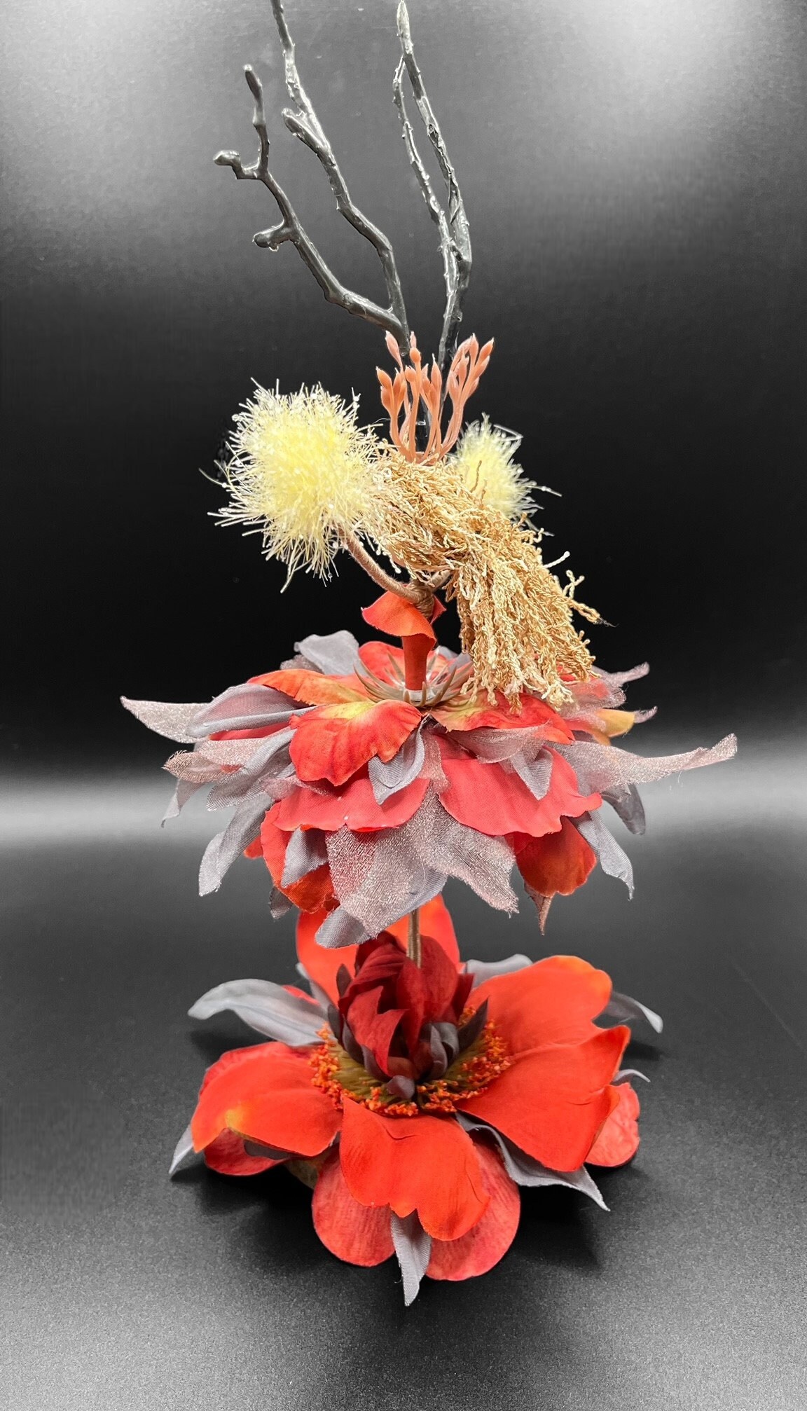 Enchanted Stick Fairy, OOAK Doll, Handmade Art Doll, Twig Witch Fairy ...