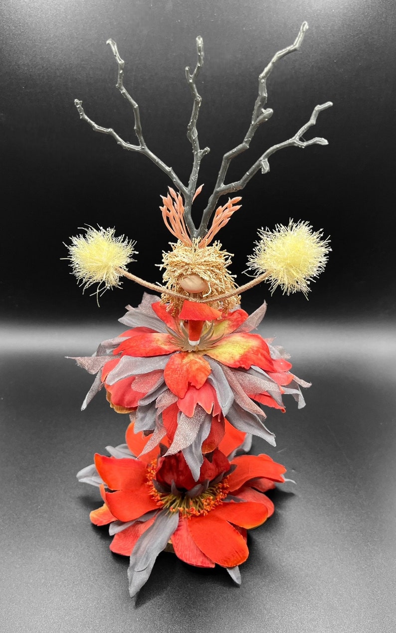 Enchanted Stick Fairy, OOAK Doll, Handmade Art Doll, Twig Witch Fairy ...