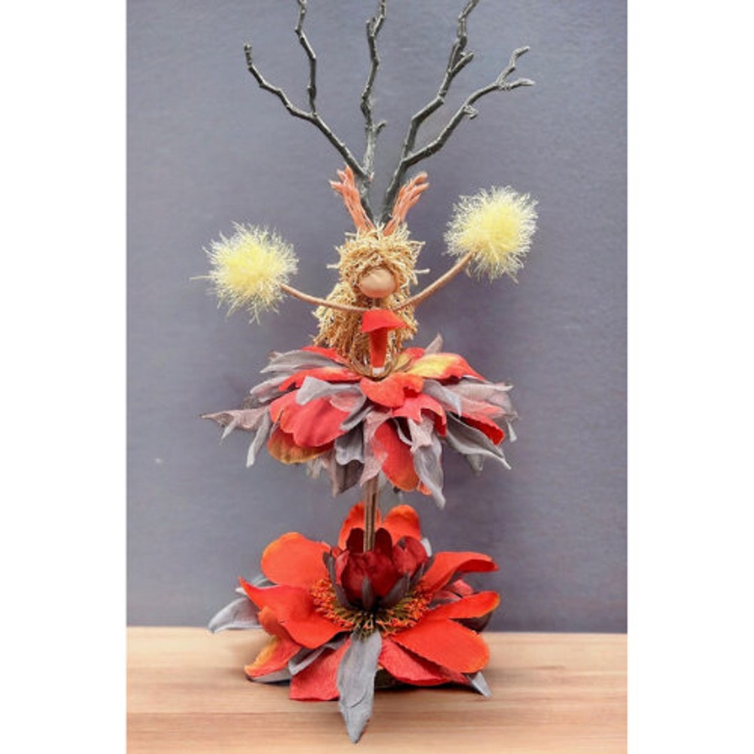 Enchanted Stick Fairy, OOAK Doll, Handmade Art Doll, Twig Witch Fairy ...