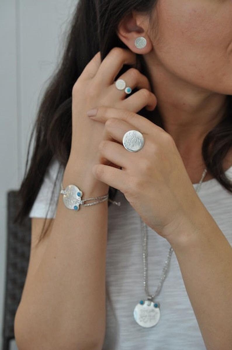 Calligraphy Engraving 925 Silver Ring Persian Calligraphy - Etsy UK