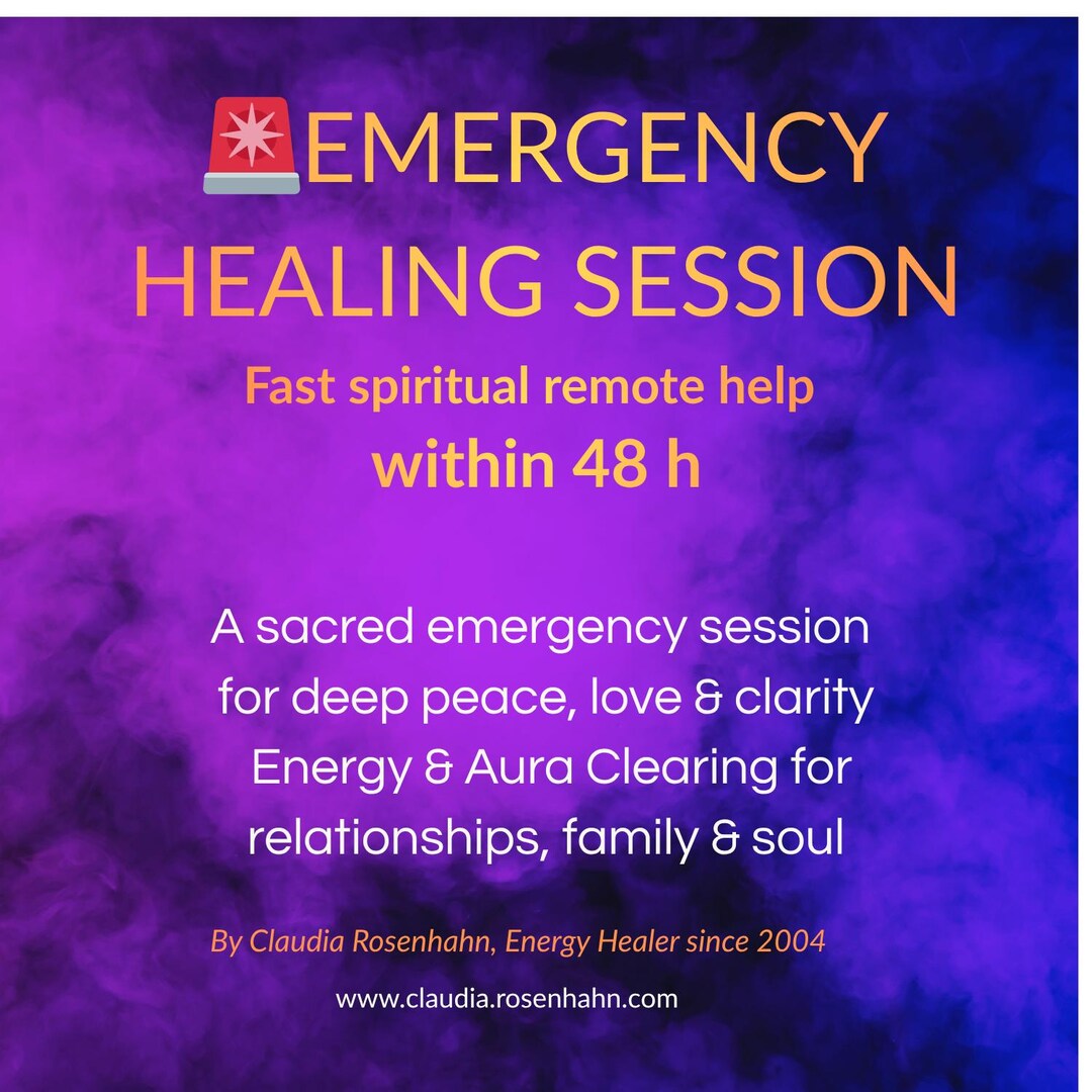 Spiritual First Aid Within 48h | Emergency Relationship Healing Session ...