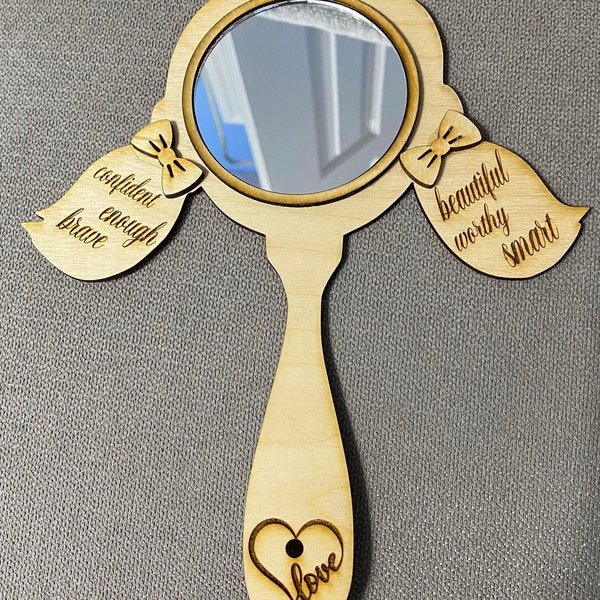 Affirmation Mirror - Etsy